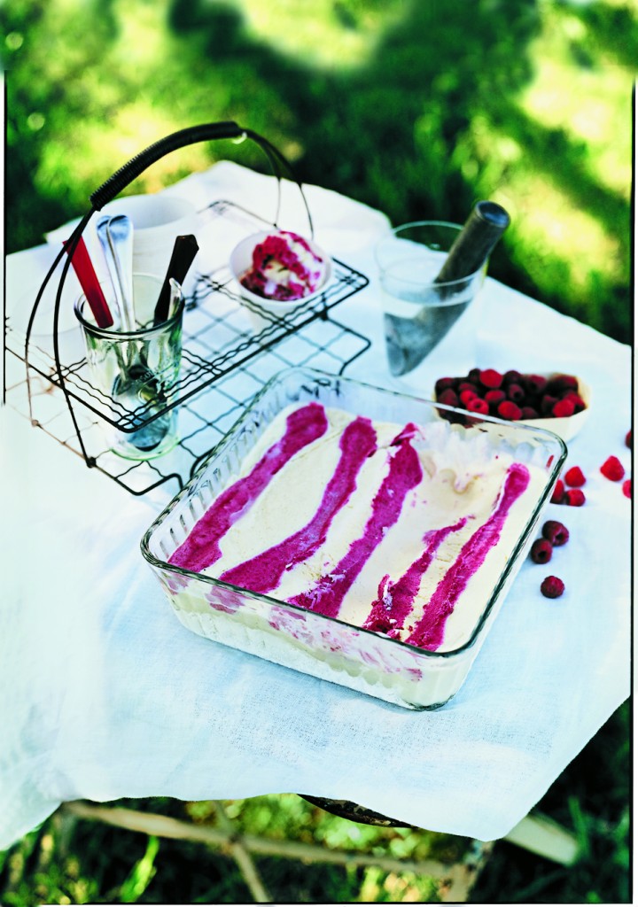 Raspberry Ripple Semifreddo Recipe - Onya Magazine