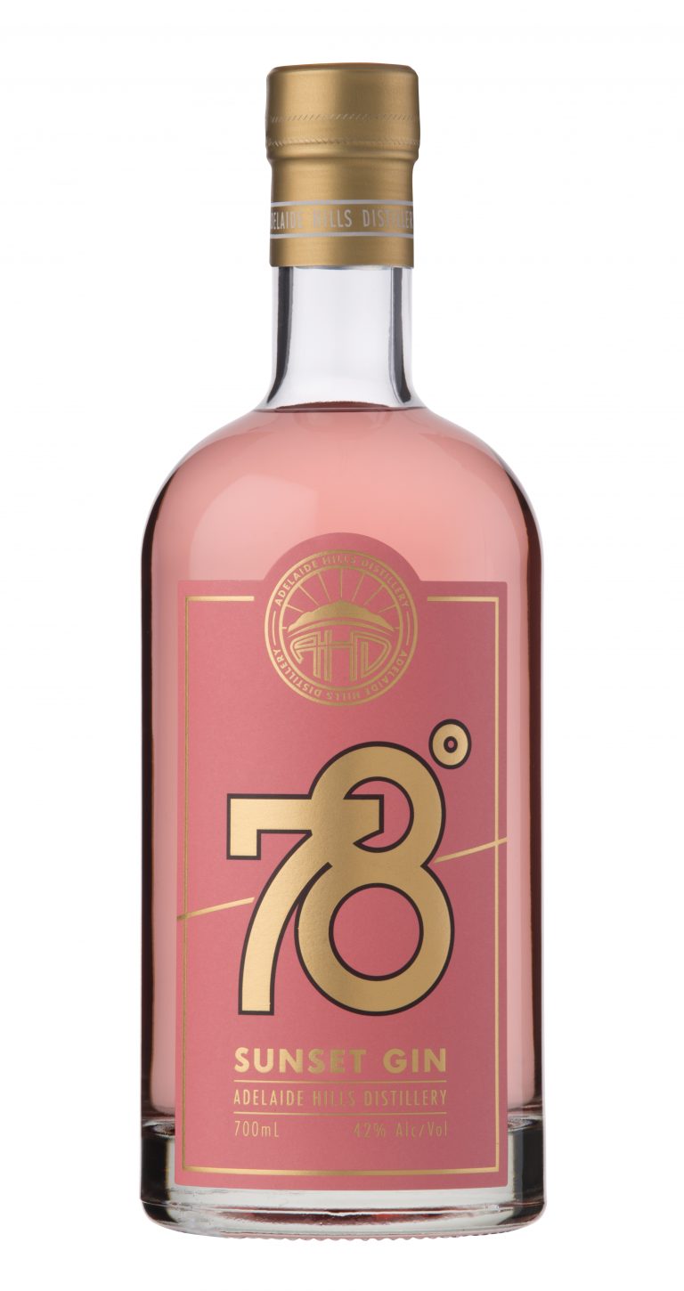 Adelaide Hills Distillery Launch 78 Degrees Sunset Gin: New Pink Gin ...