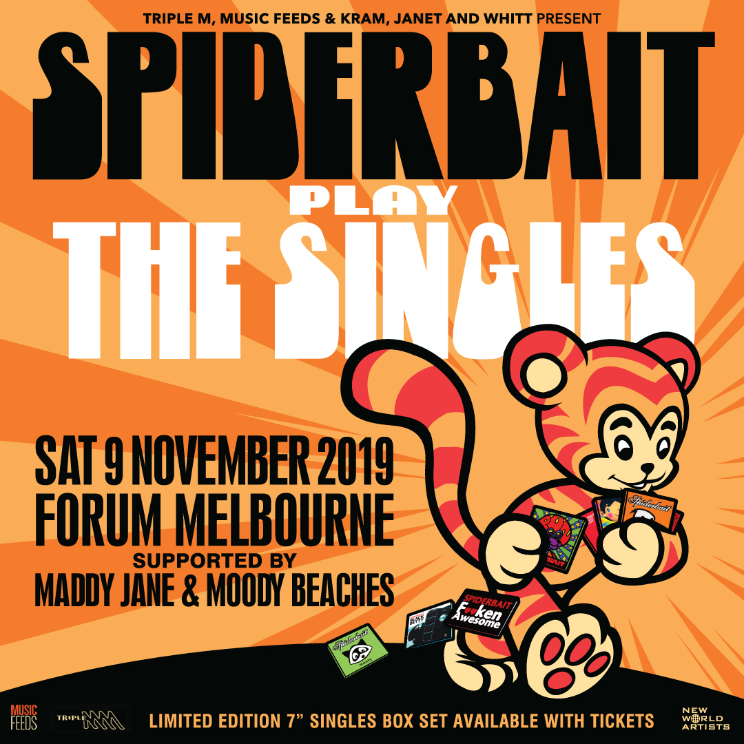 SPIDERBAIT Announce Exclusive Show At Forum Melbourne - Onya Magazine