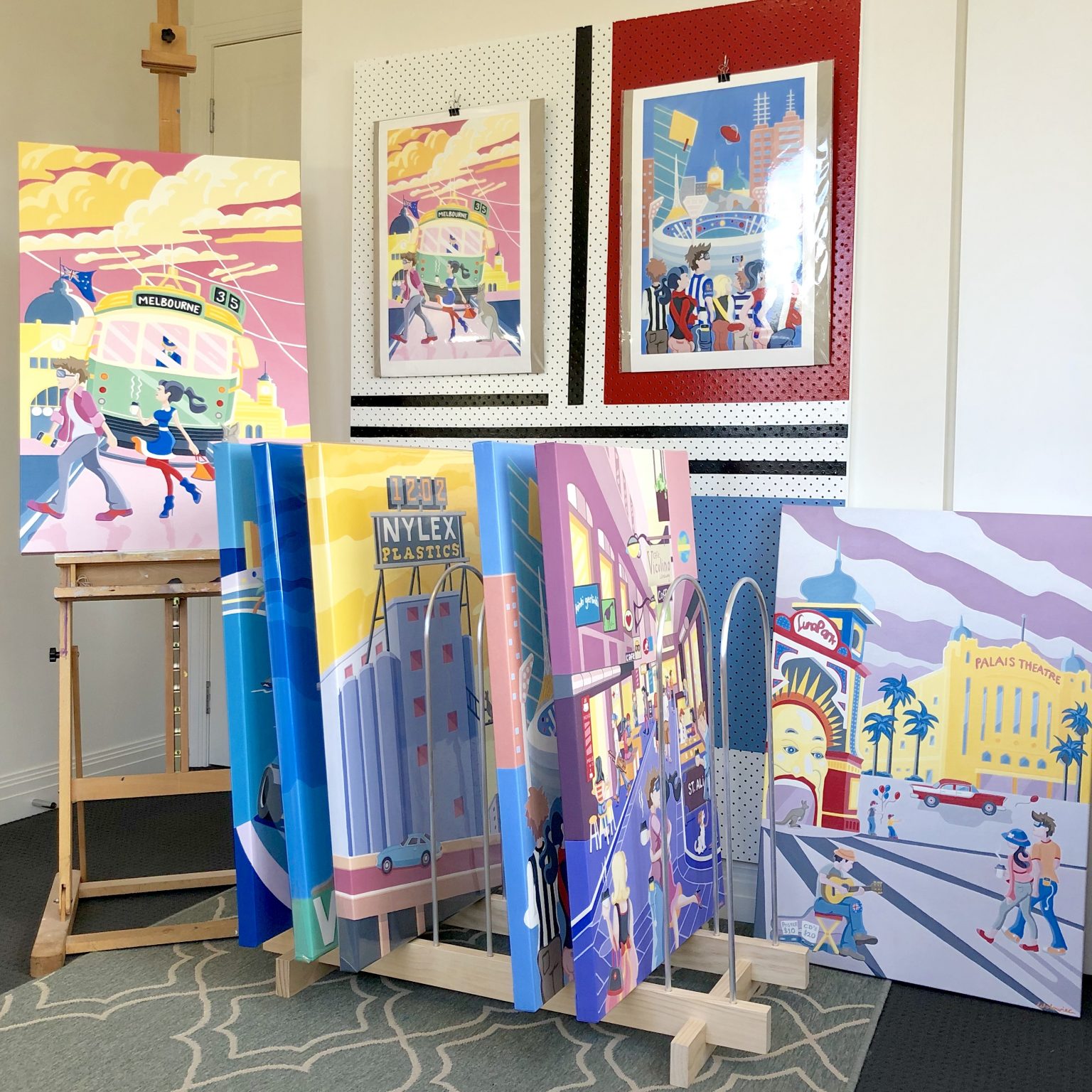 Artist Simone Wolowiec Is Inspired By Melbourne Every Day - Onya Magazine