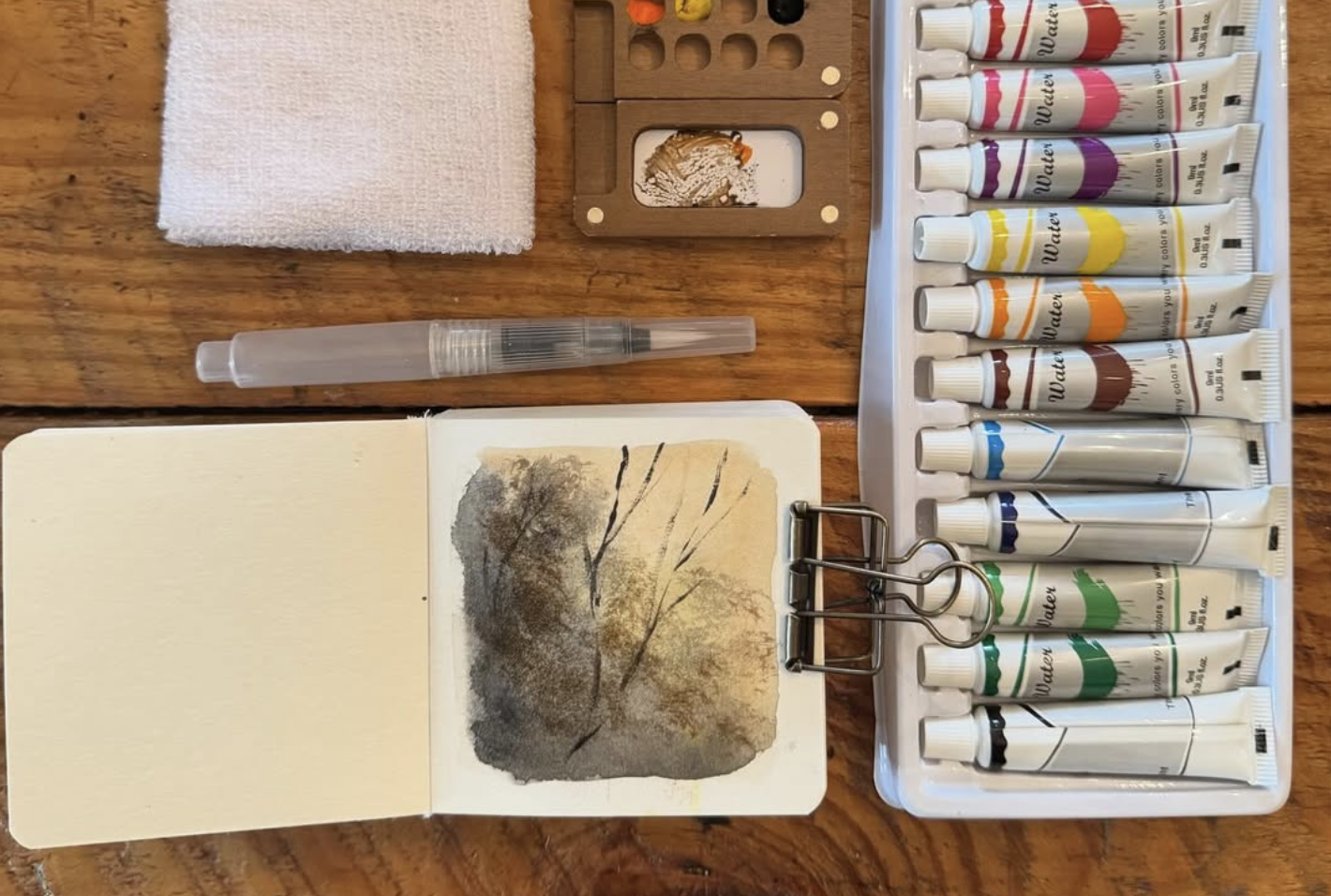 The Best Gift For Creative Travelers In 2025: A Pocket Watercolour Kit ...
